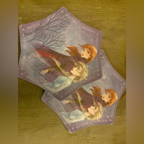 Disney | Other | Zak Designs Frozen Ii Elsa Anna Plates Set Of 2 | Poshmark